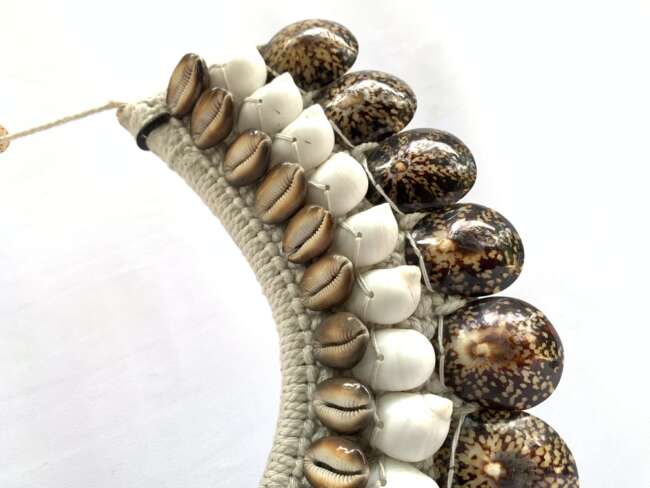 Shell Necklace Irian Jaya Tribal Seashell Body Adornment Jewelry